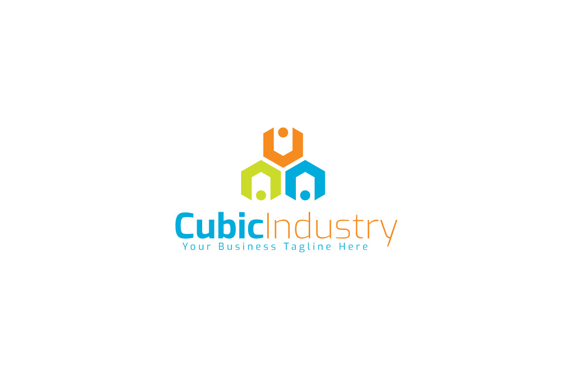 Cubic Industry Logo Template, a Branding & Logo Template by Logo20