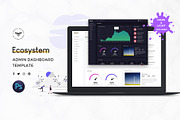 Eco System Admin Dashboard UI Kit | UI Kits and Libraries ~ Creative Market