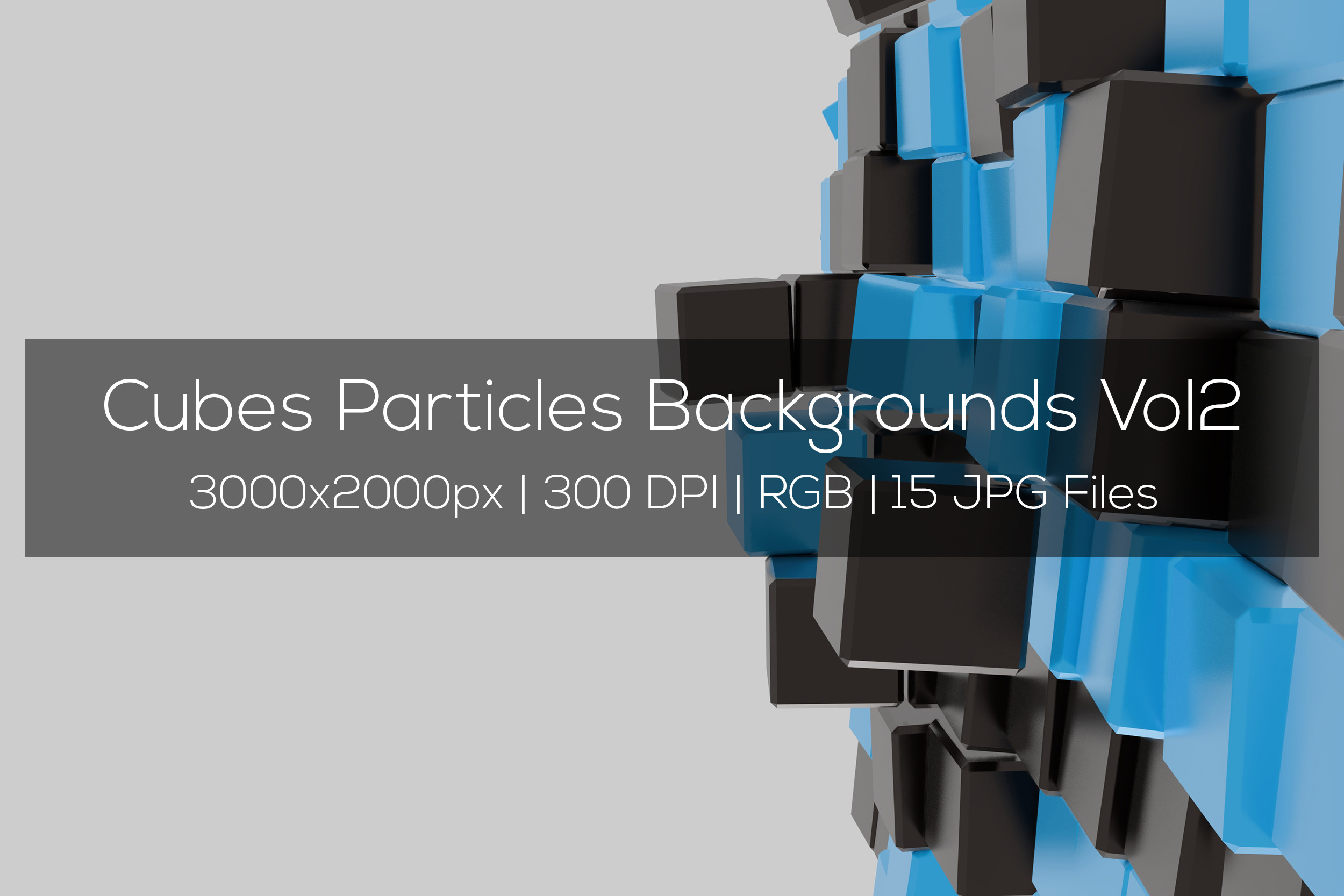 Cubes Particles Backgrounds Vol2 | Textures ~ Creative Market