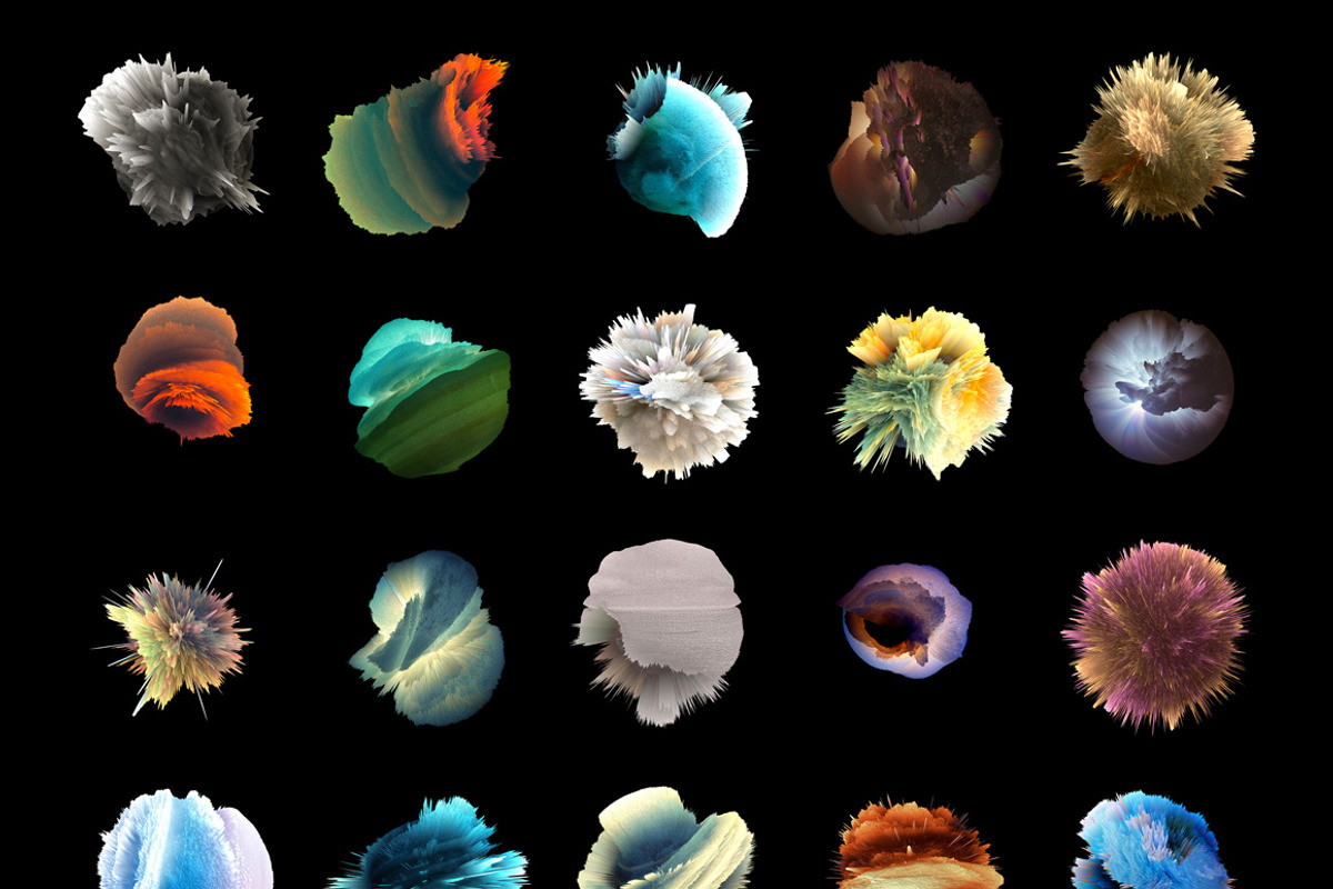 Big Bang 1, a Texture Graphic by RuleByArt