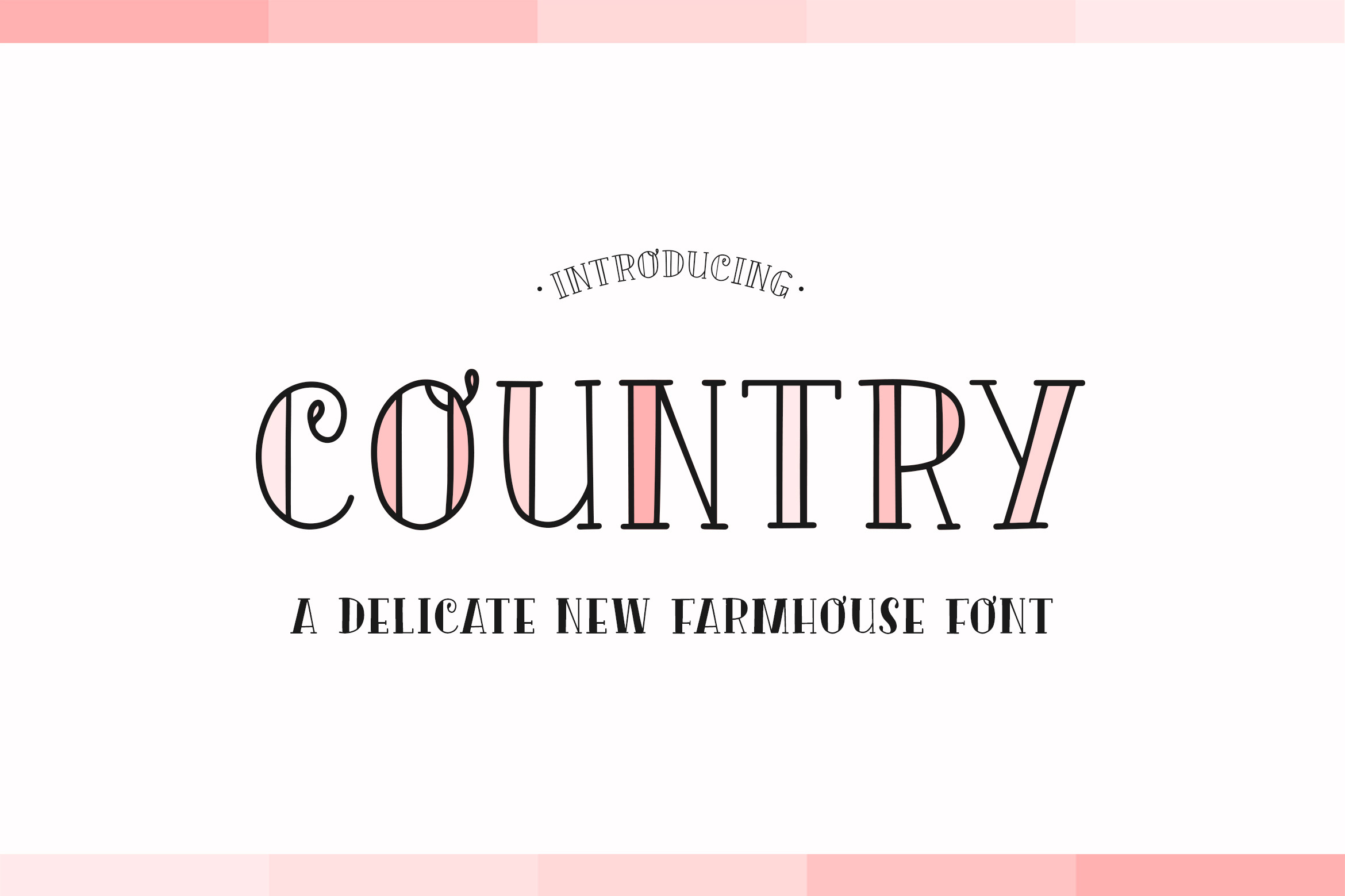 Country Font, a Serif Font by Salt & Pepper Designs