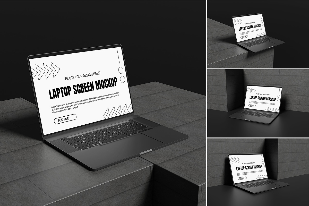 Laptop Mockup, a Mac Mockup by Graphicwindow