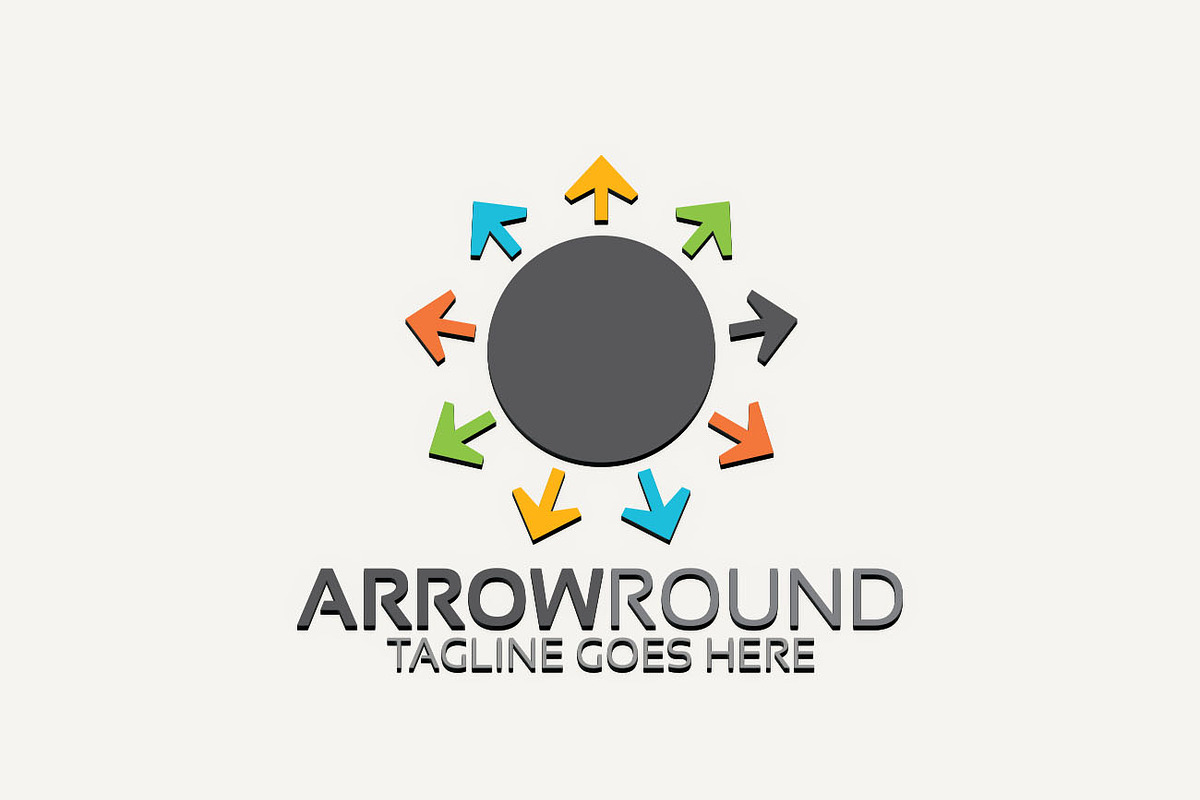 Arrow Round Logo, a Branding & Logo Template by Josuf Media