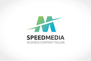 Speed Media, a Branding & Logo Template by Vectorwins Premium Shop