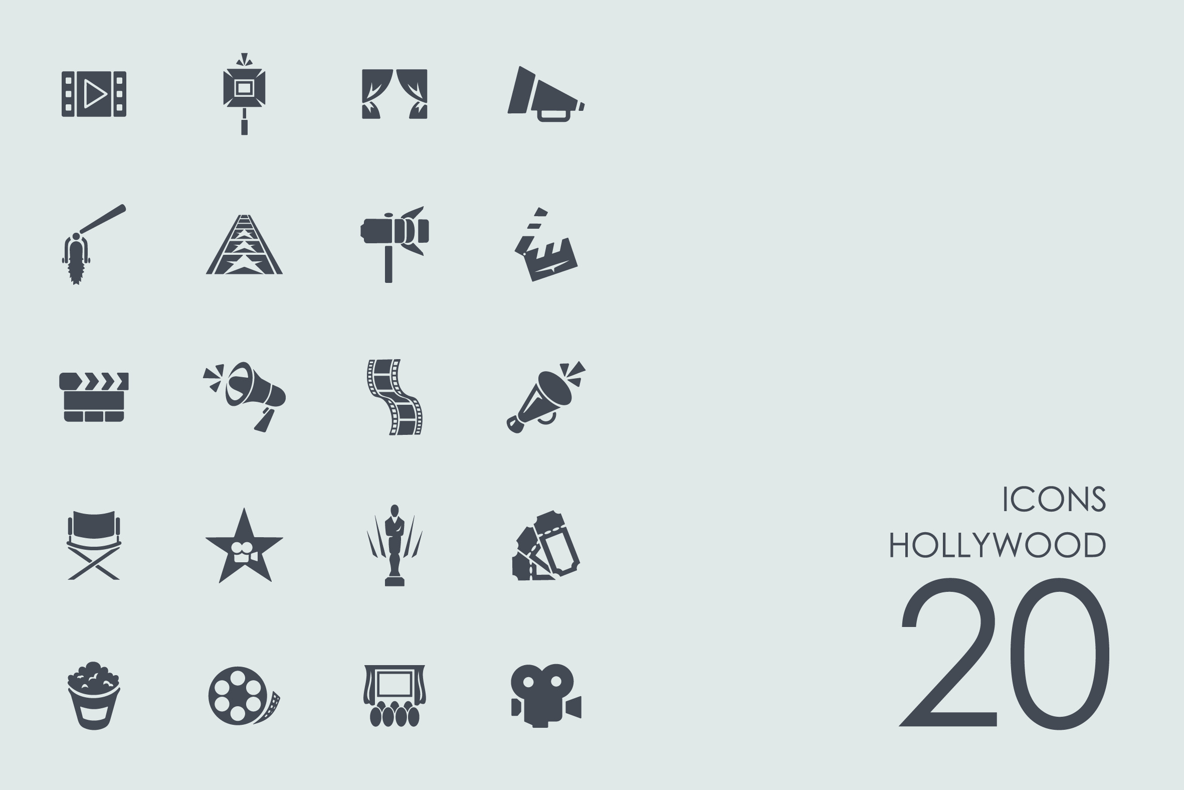 Hollywood icons, an Icon by Palau