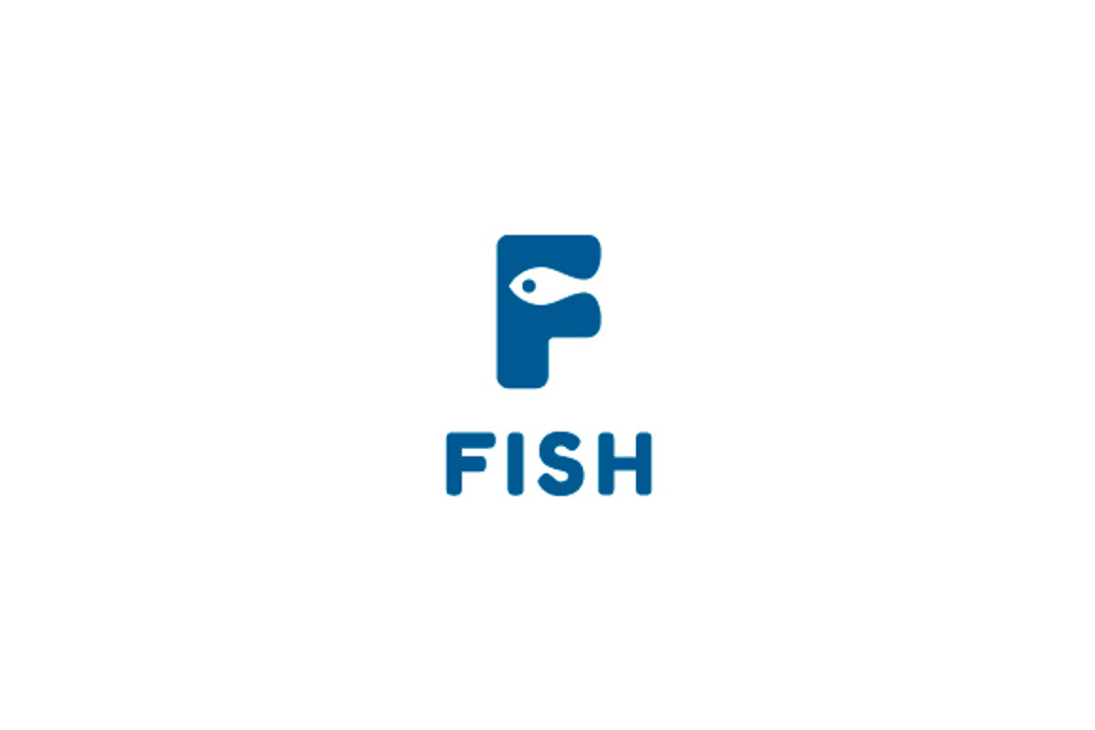 Fish & Letter F Logo, a Branding & Logo Template by Mauro Bertolino
