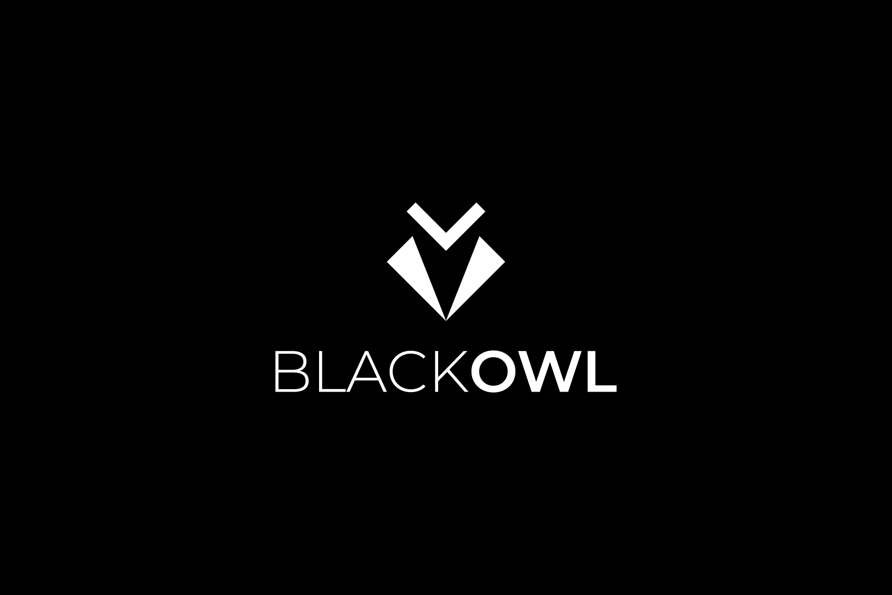 simple black owl logo, a Branding & Logo Template by cdecde