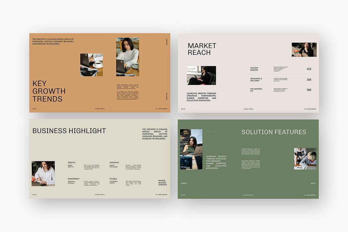 Aran : Company Profile Keynote