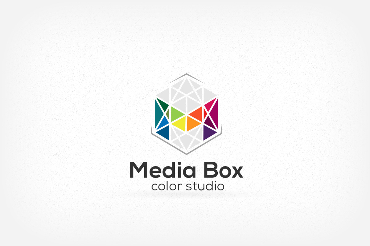 Colorful Media M Logo, a Branding & Logo Template by NasirGrfx