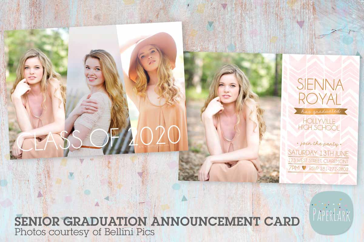 AG008 Senior Graduation Card, a Card Template by Paper Lark