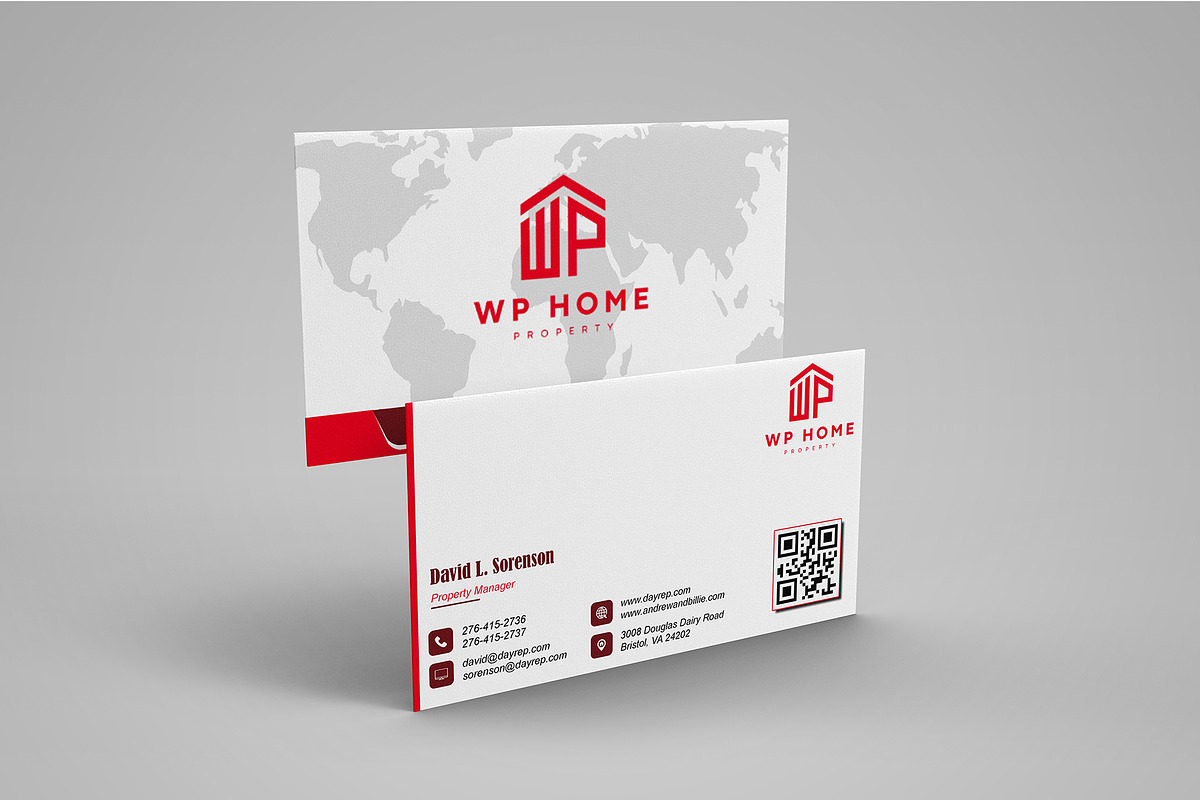 Double-Sided Profile Card Template