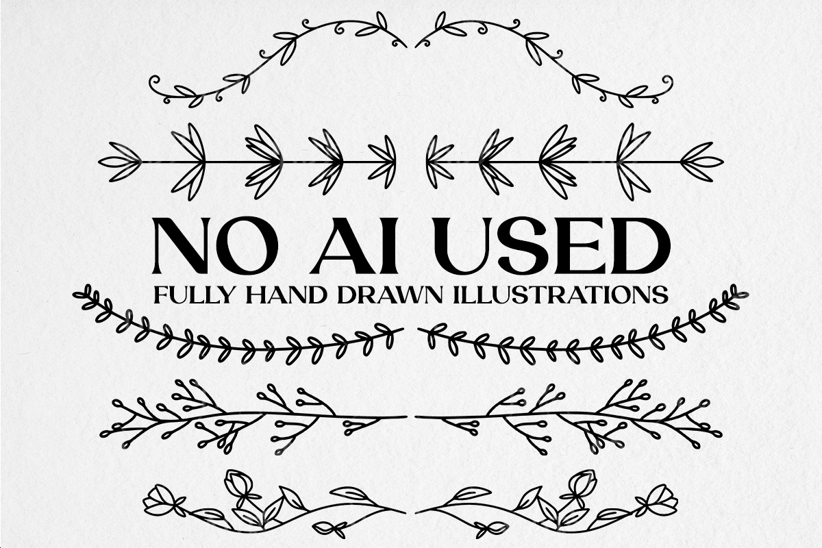 Doodle Dividers, Line Borders Bundle, an Object Graphic by Artalia