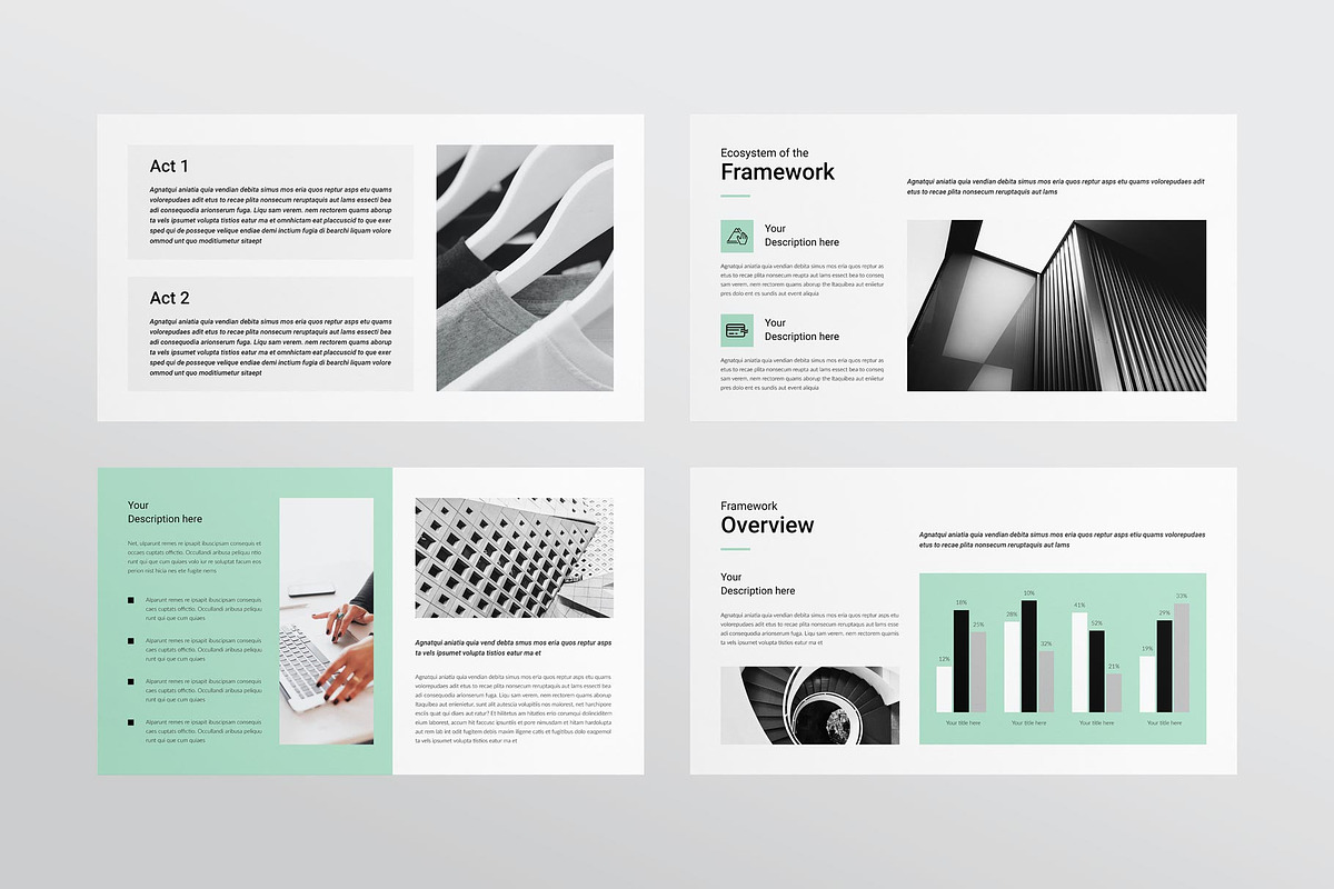 White Paper Presentation Template, a Presentation Template by ...