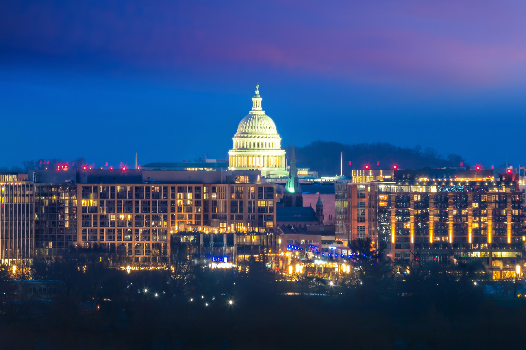 Washington dc city skyline featuring dc, washington, and skyline, an ...