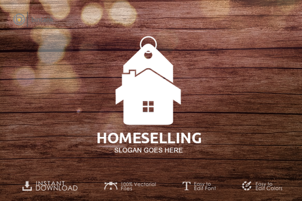 Home Selling Logo, a Branding & Logo Template by Bintank Studio