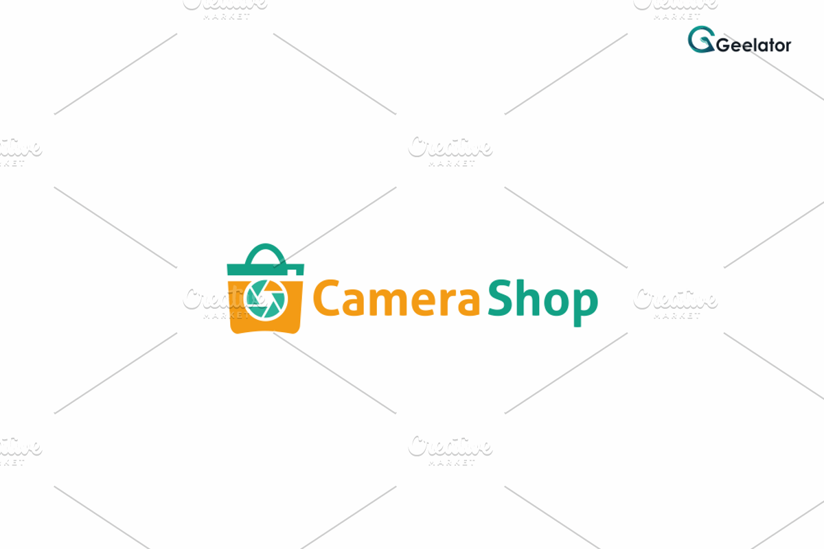 Camera Shop Logo Template, a Branding & Logo Template by Geelator Studio
