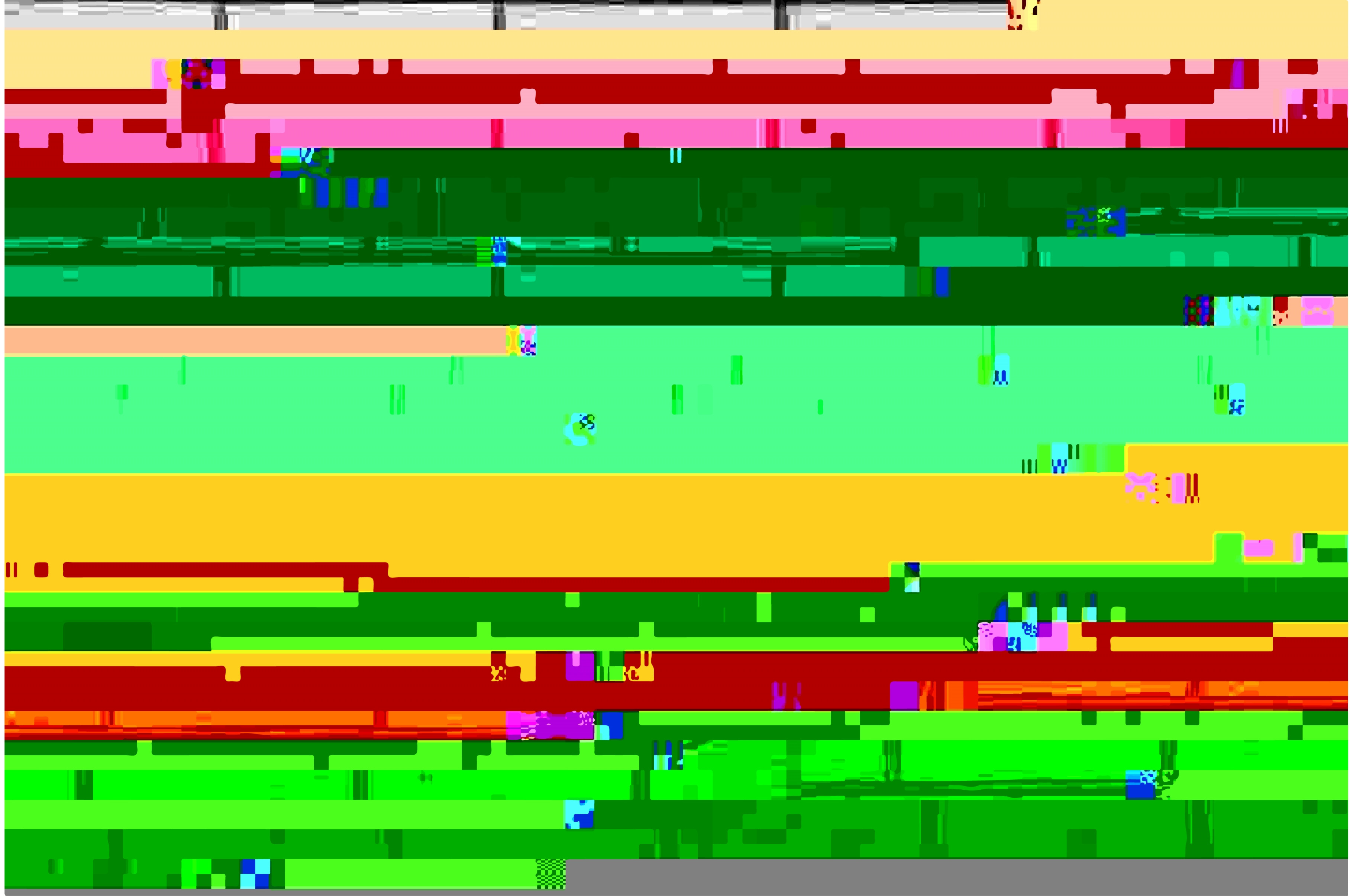 Glitch Abstract Background, a Technology Illustration by Benjaminlion