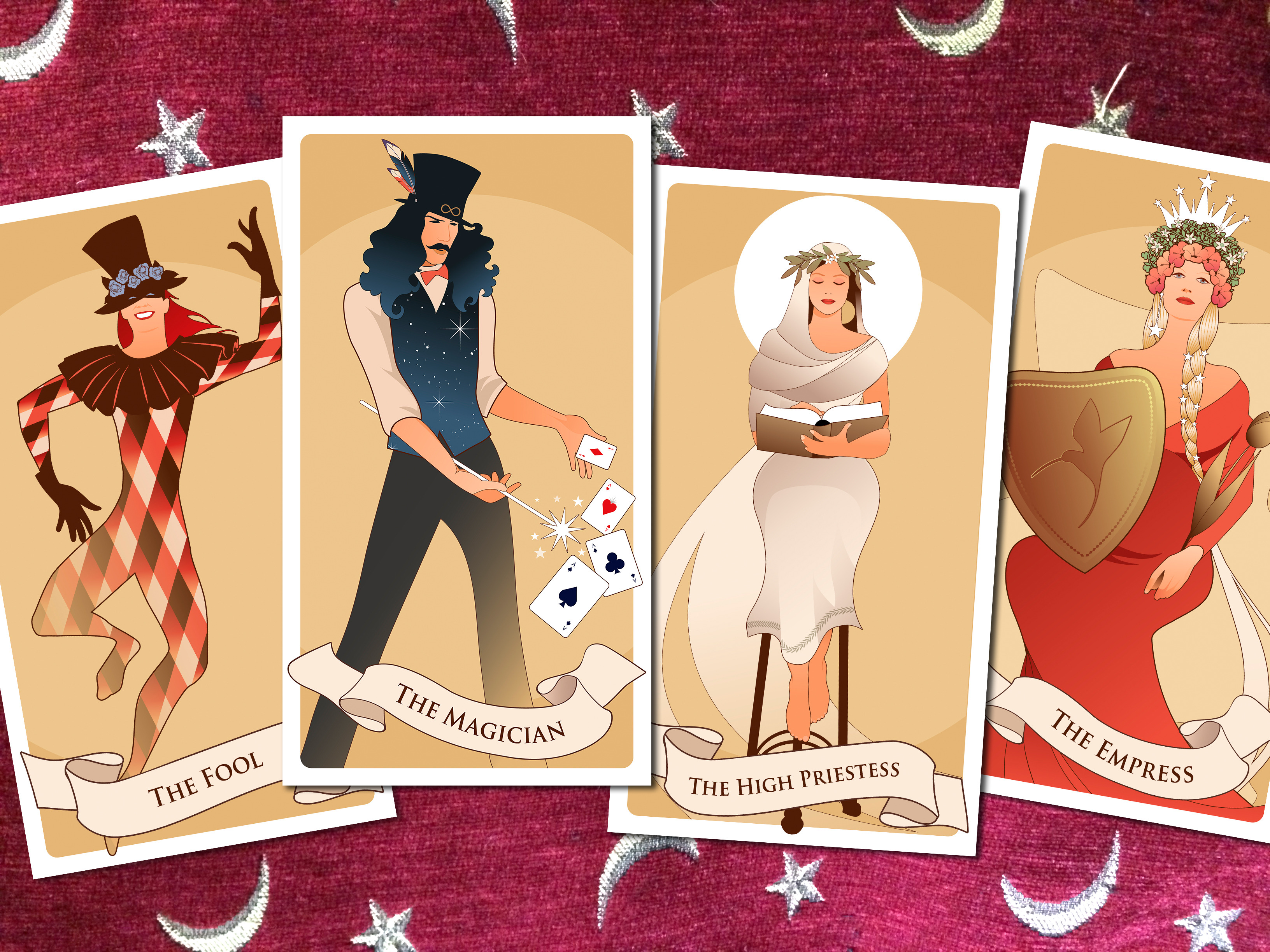 Major Arcana Tarot Cards - I, a Texture Illustration by La Inspiratriz