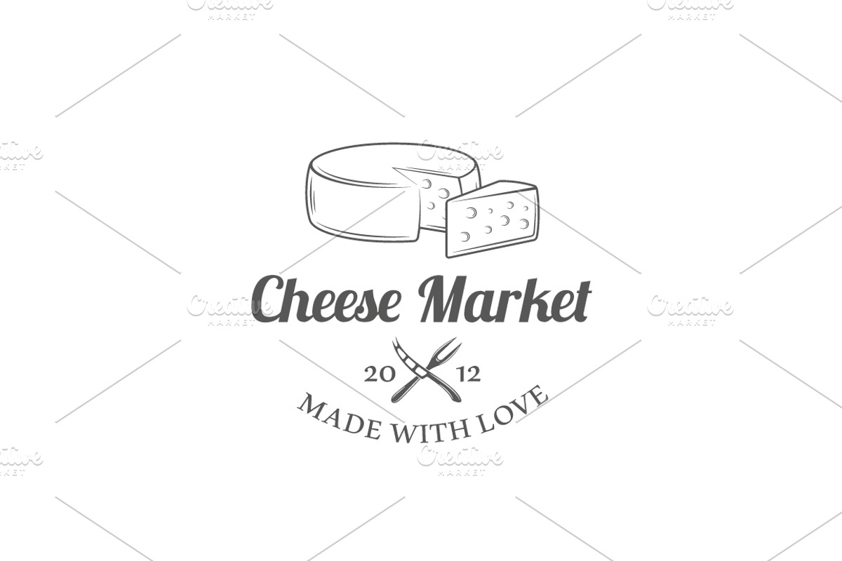 8 Cheese logos templates, a Branding & Logo Template by Art Design