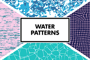 Water Patterns, a Pattern Graphic by Marmalade Moon