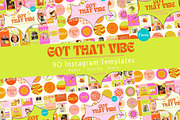 Got that vibe Instagram Canva Bundle, a Social Media Template by Hell ...