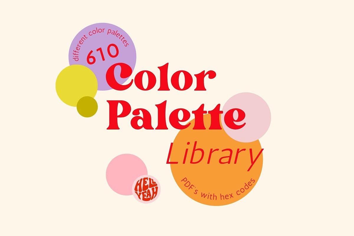Color Palette Library, a Palette Add-On by HellYeahDesigns