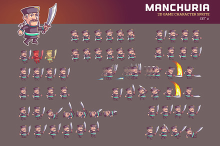 Samurai Game Sprite | Illustrations ~ Creative Market