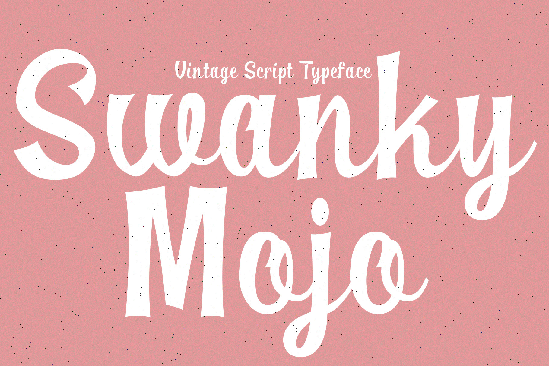 Swanky Mojo – Vintage Script, a Script Font by HipFonts