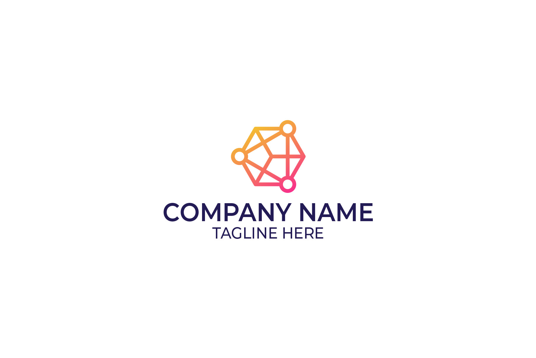 Connection Logo Design, a Branding & Logo Template by GranzCreative
