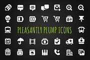 Pleasantly Plump Icons, an Icon by Denise Chandler