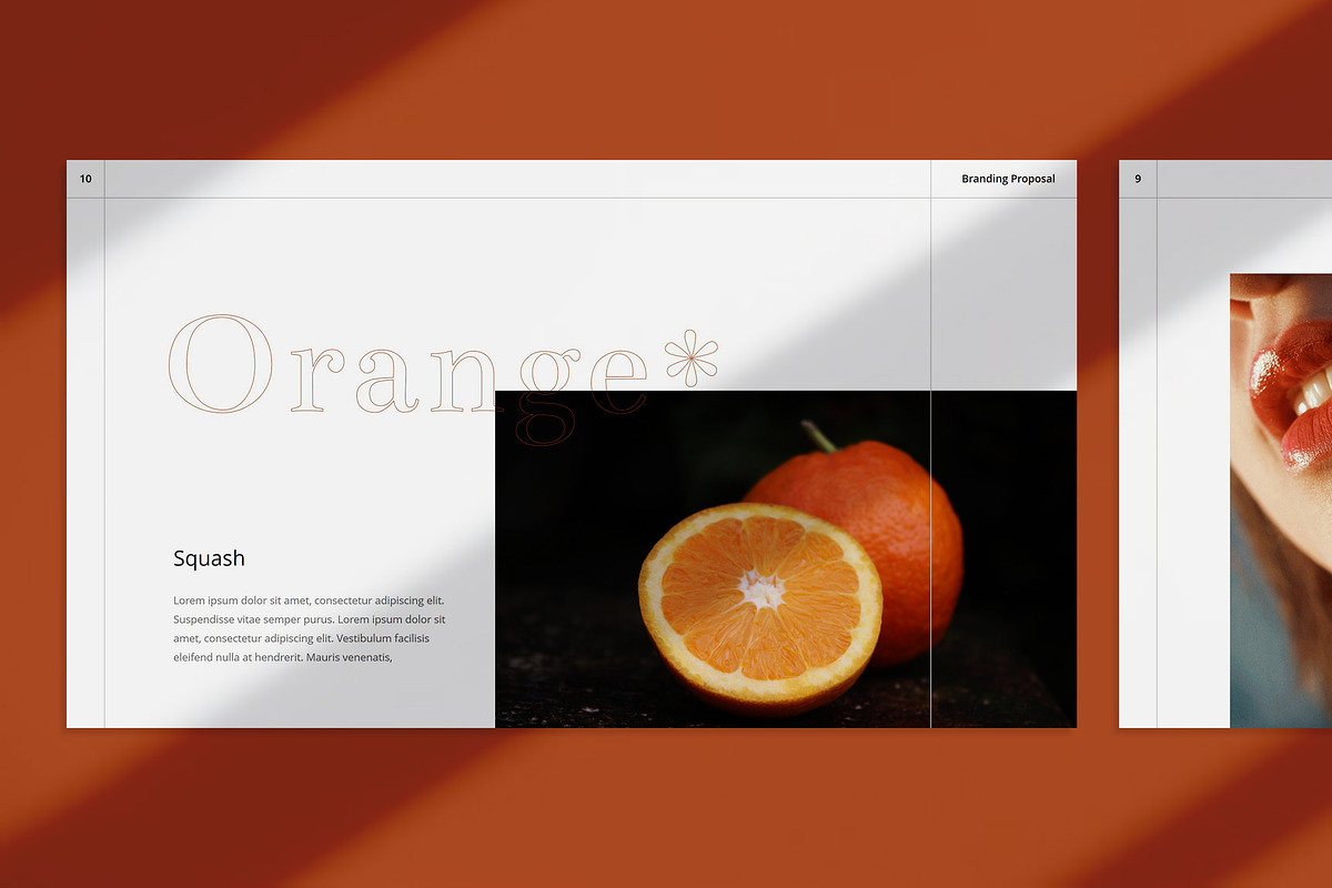 Squash Powerpoint, a Presentation Template by Visuel Colonie®