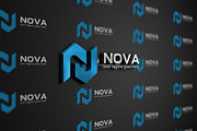 nova logo, a Branding & Logo Template by Indigo Graphic Shop | Creative ...