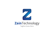 Zain Technology, a Branding & Logo Template by Sajida Salim