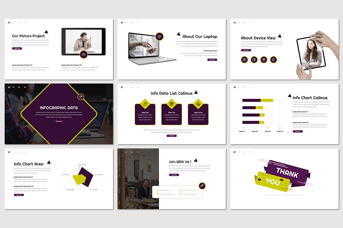 Calimus - Powerpoint Template, a Presentation Template by inspirasign