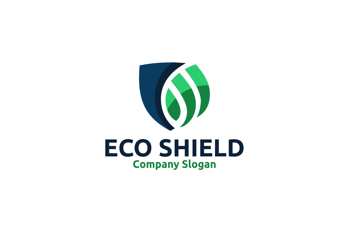 Eco Shield Logo, a Branding & Logo Template by Metrolinevision