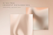 Nude Gradient Backgrounds