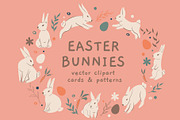 Easter bunny clipart, an Object Illustration by svetlatek | Creative Market