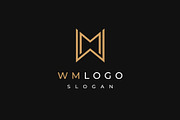 Initials WM Logo Design Vector, a Branding & Logo Template by brandphant