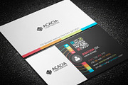 infographic Business Card, a Business Card Template by DesignGhar