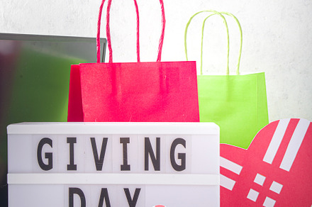 Giving Tuesday background, a Background Photo by Rimma