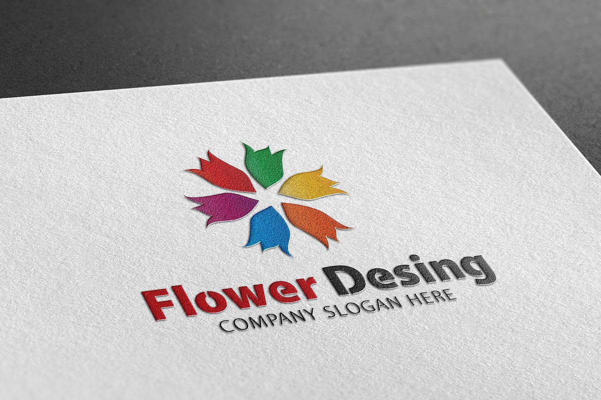 Flower logo, a Branding & Logo Template by Creative Dezing
