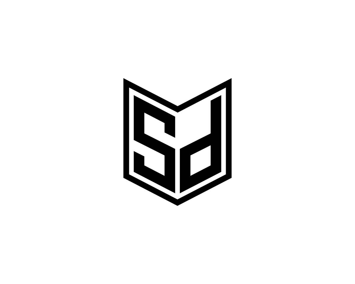 SD logo design vector template, a Branding & Logo Template by xcoolee
