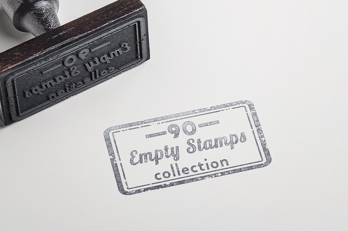 90 Handmade Empty Stamps, an Object Graphic by Arys Design