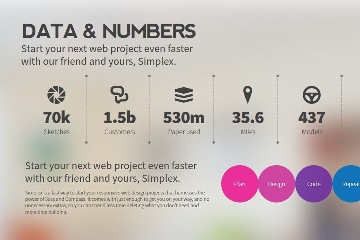 Simplex Business PowerPoint, a Presentation Template by Warna Works | Creative Market