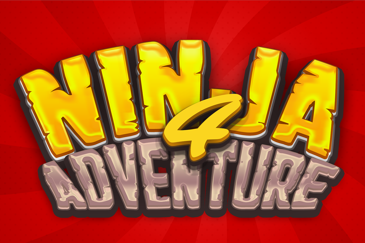 Game Logo Text Effect Styles Bundle, a Layer Style Add-On by DesignFathoms