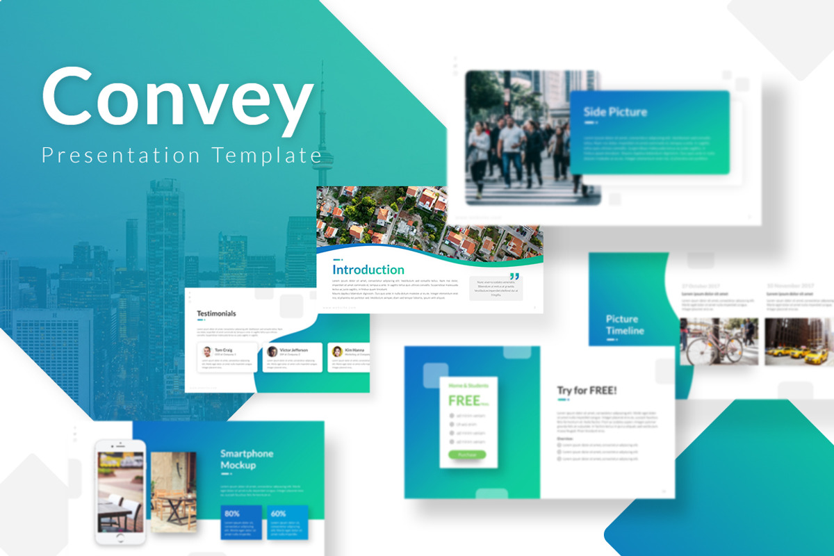 Convey - Presentation Template, a Presentation Template by RRGraph