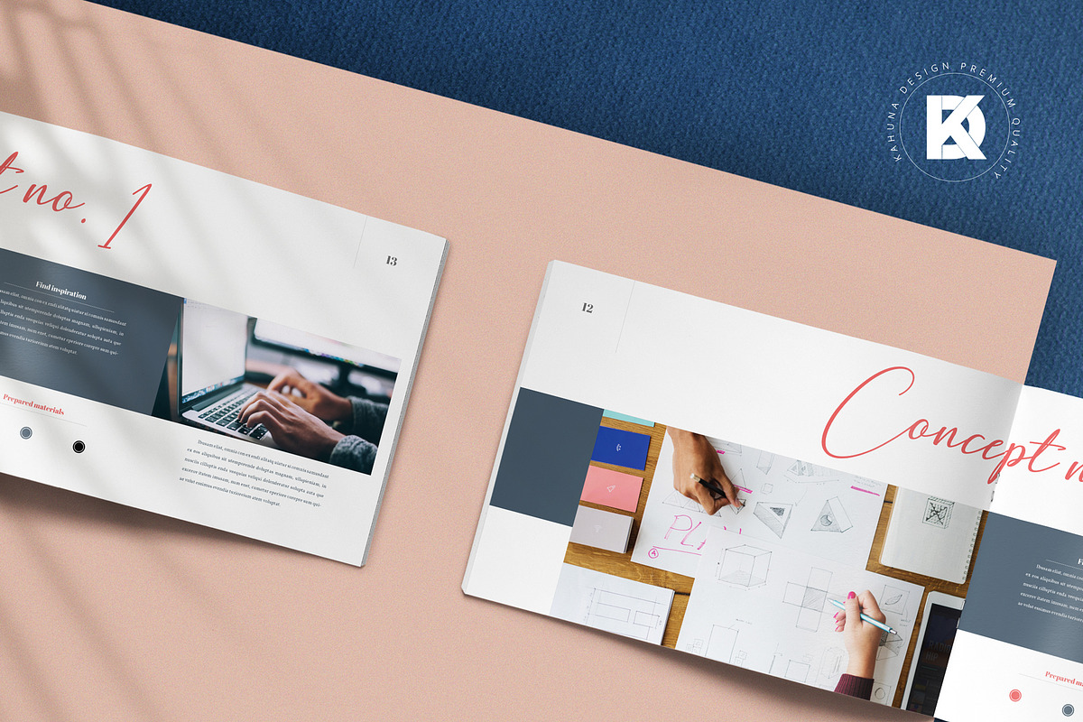 Project Proposal Landscape, a Brochure Template by Kahuna Design