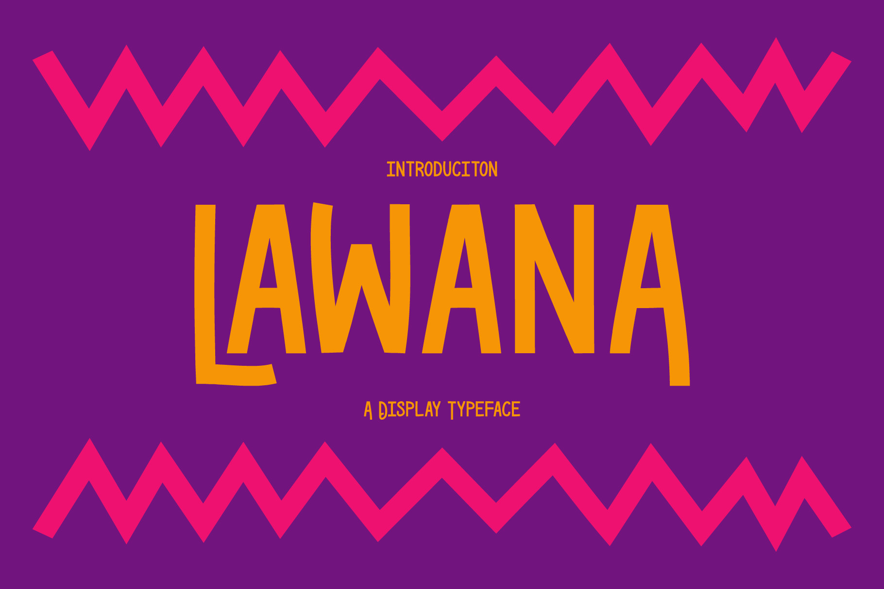 Lawana - Display Typeface