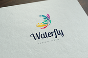 Waterfly, a Branding & Logo Template by Refolve Design
