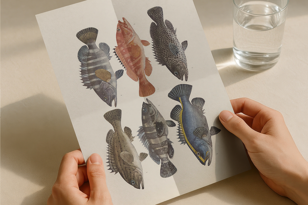 Kumataro Ito Japanese Aquatic Art, an Animal Illustration by Digital Museum